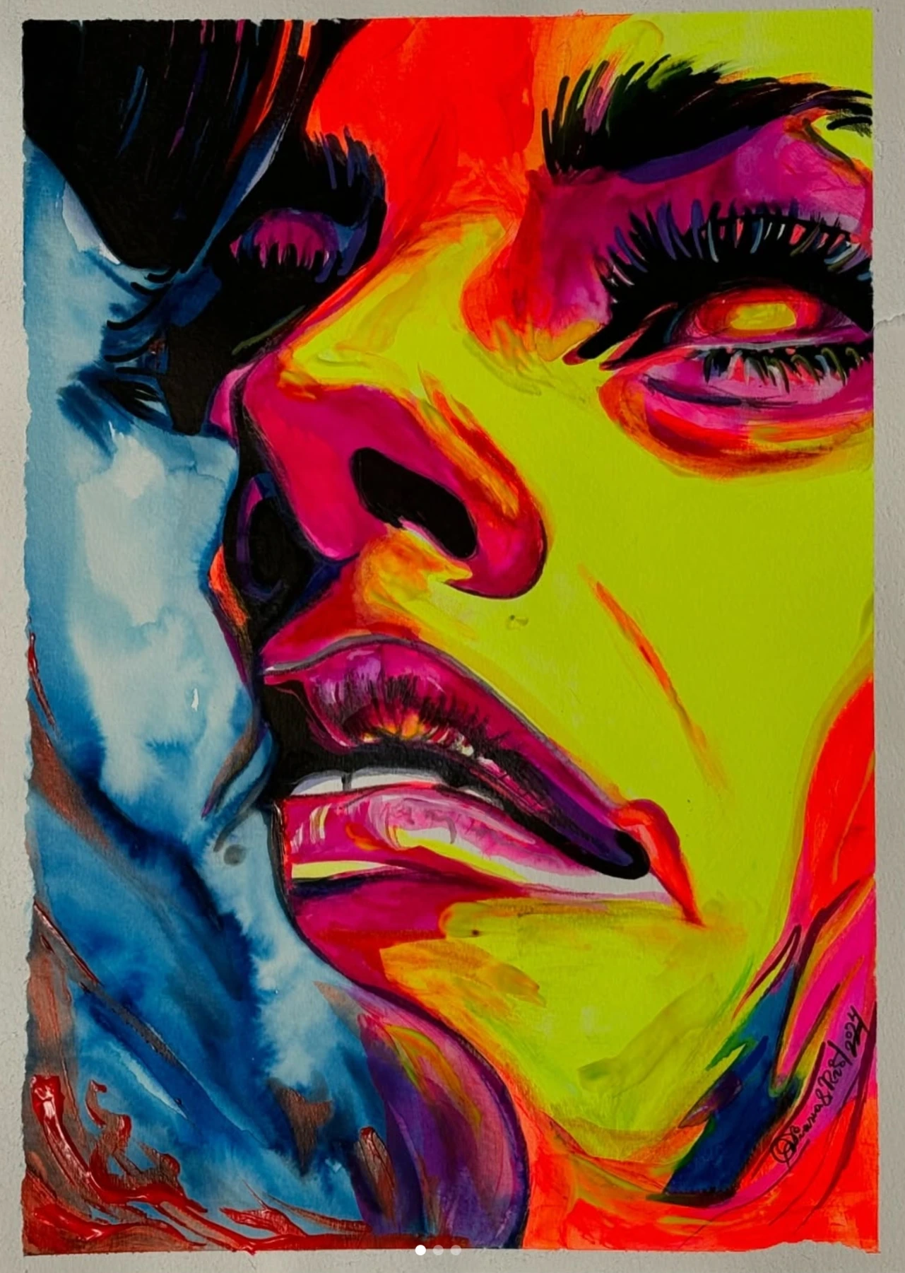 Diana Andriot – Expressive Portraits & Abstract Art Gallery